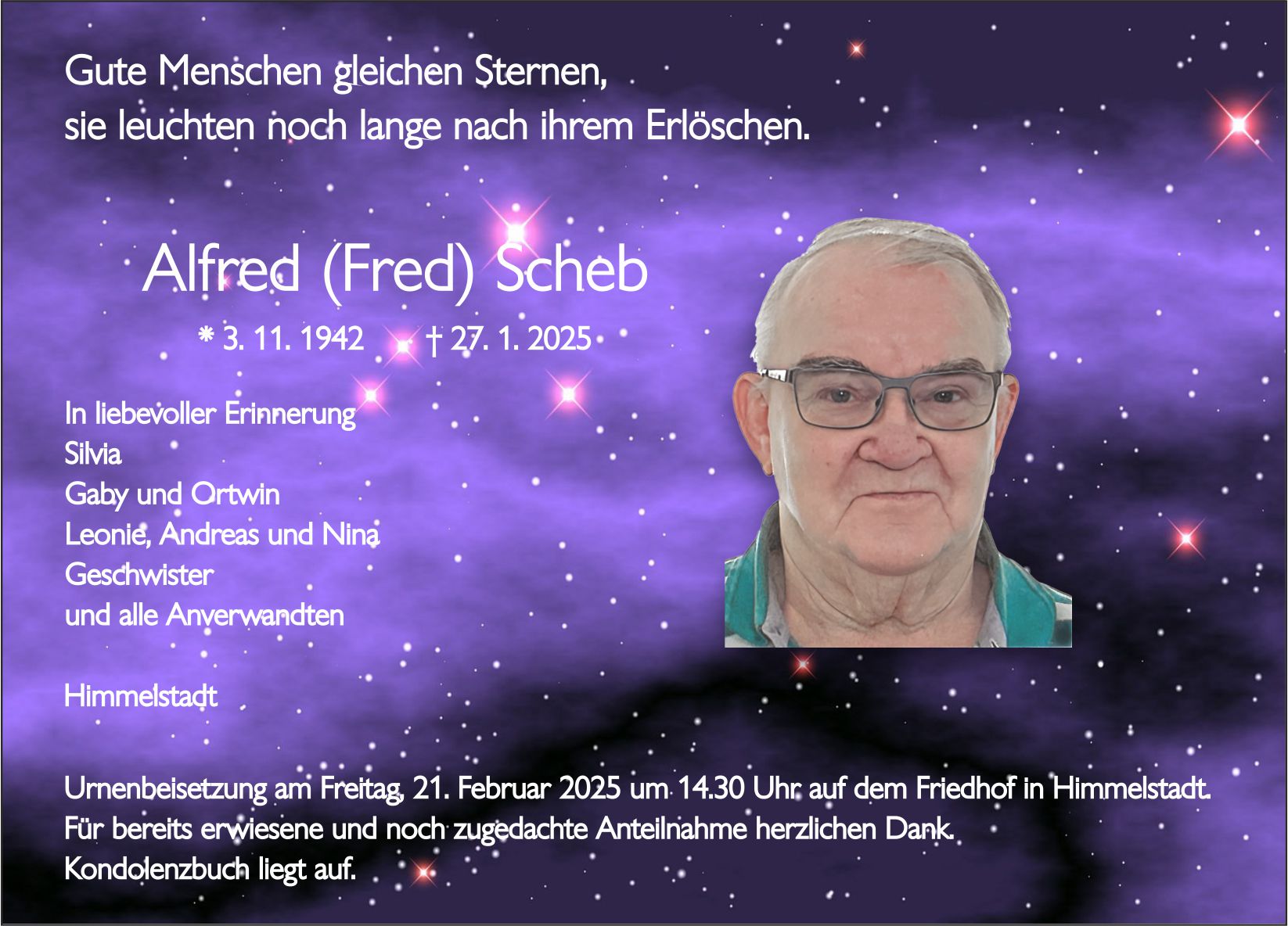 Totentafel | Bestattungen Pietät GmbH Ludwig Nicklaus & Söhne in Karlstadt