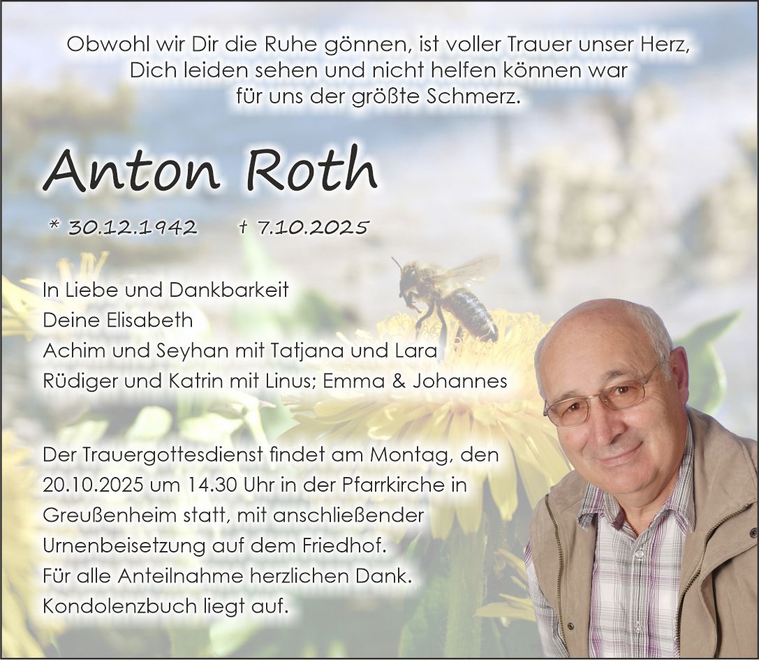 Totentafel | Bestattungen Pietät GmbH Ludwig Nicklaus & Söhne in Karlstadt